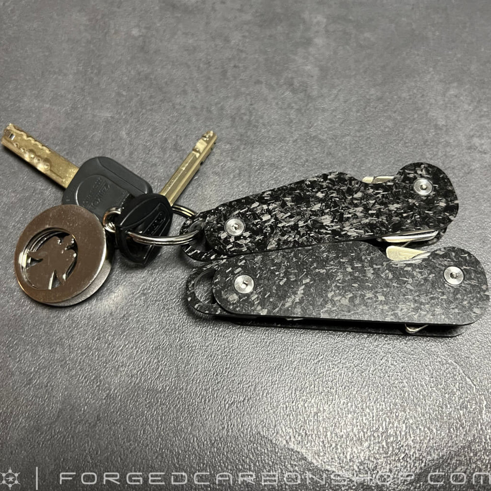 Forged Carbon Key Case - trenne Dich von Deinem dicken Schlüsselbund!