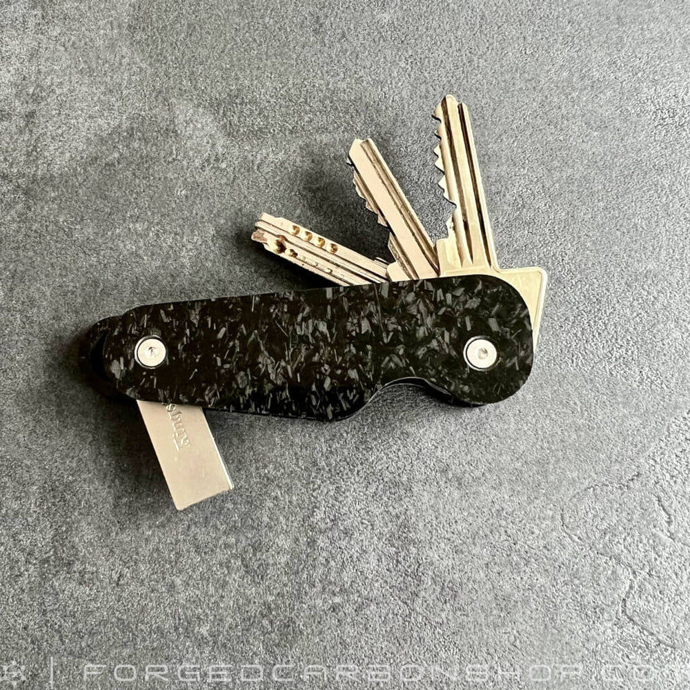 Forged Carbon Key Case - trenne Dich von Deinem dicken Schlüsselbund!